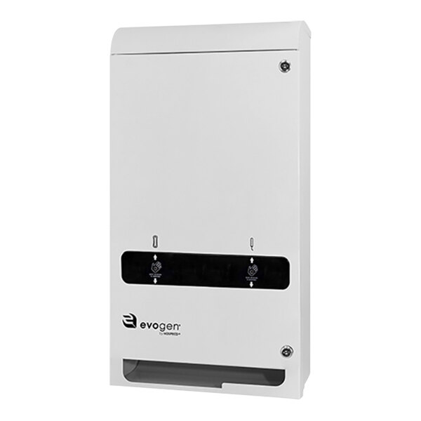 Hospeco Evogen EVNT3 Series EVNT3-WM White Metal Surface-Mounted No ...