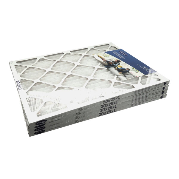 Carrier 20X25X1-M8-C-P4 Merv 8 1" Filter Pack - 4/Pack
