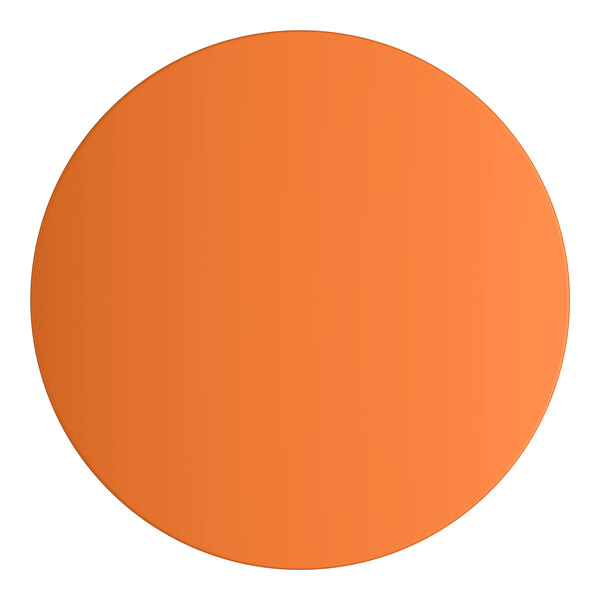 Lancaster Table & Seating Alloy Series 30" Amber Orange Standard Height ...