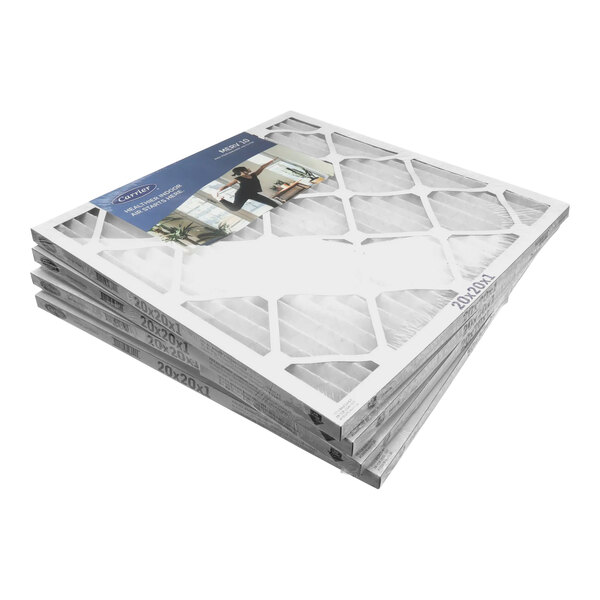 Carrier 20X20X1-M10-C-P4 Merv 10 1" Filter Pack - 4/Pack