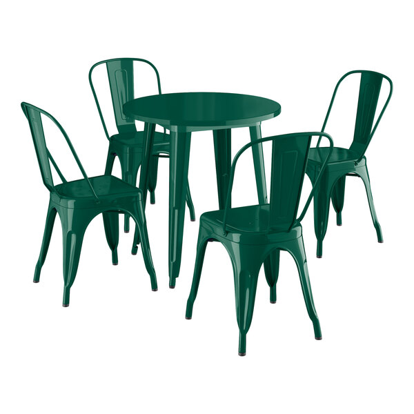 Lancaster Table & Seating Alloy Series 30" Emerald Green Standard ...