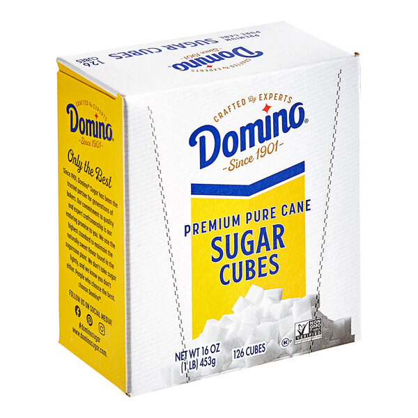 Domino Sugar Cubes 1 lb. - 12/Case