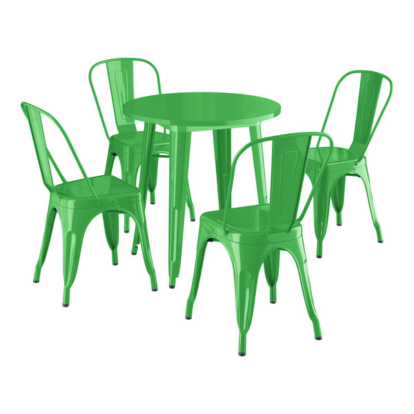 Lancaster Table & Seating Alloy Series 30" Jade Green Standard Height ...