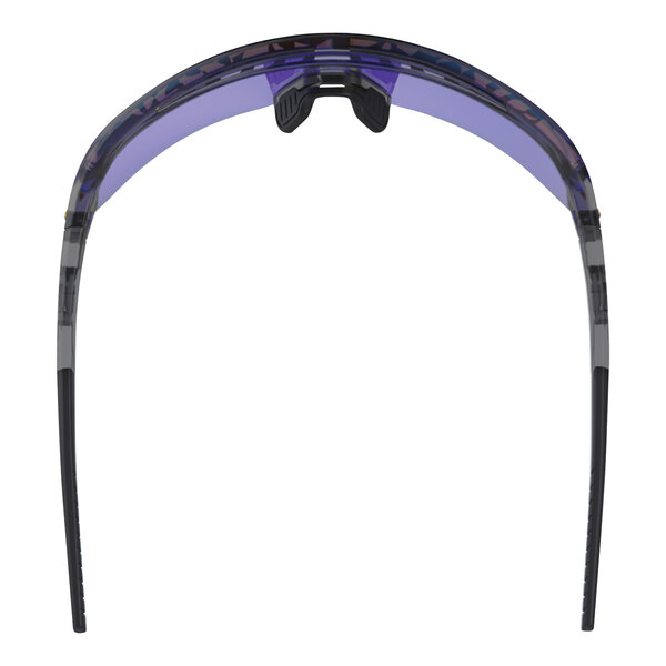Ergodyne Skullerz AEGIR Safety Glasses with Clear Smoke Frame and Blue ...