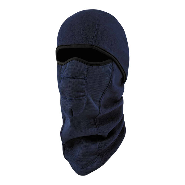 Ergodyne N-Ferno 6823 Navy Windproof Hinged Fleece Balaclava Face Mask ...