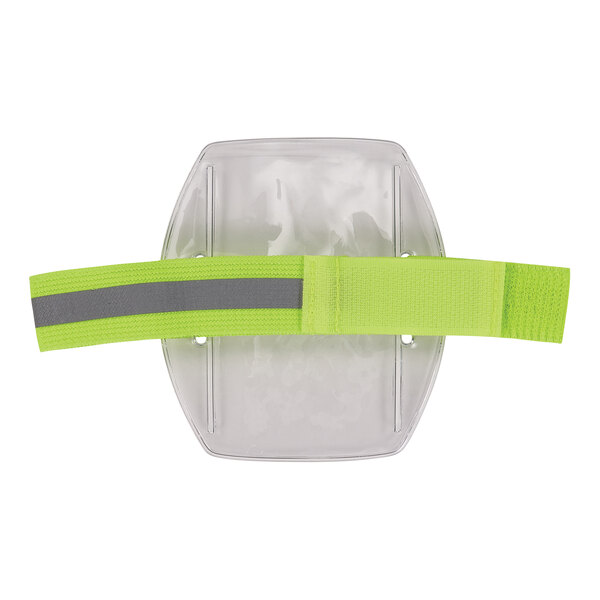 Ergodyne Squids 3386 Hi-Vis Lime Vinyl Arm Band ID / Badge Holder