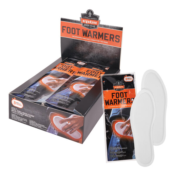 Ergodyne N-Ferno 6995 Air-Activated Insole Foot Warmer with Adhesive ...