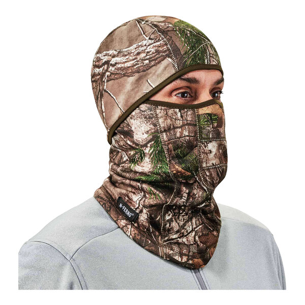 Ergodyne N-Ferno 6823 Realtree Edge Camouflage Windproof Hinged Fleece ...