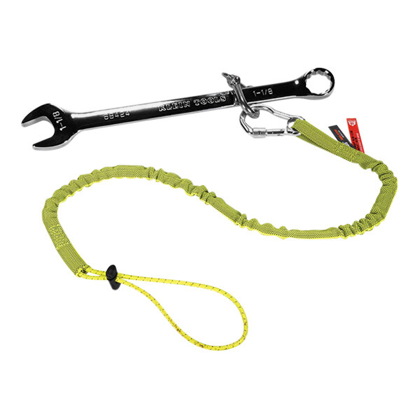Ergodyne Squids 3100 Lime 10 lb. Tool Lanyard with Carabiner and Cinch ...