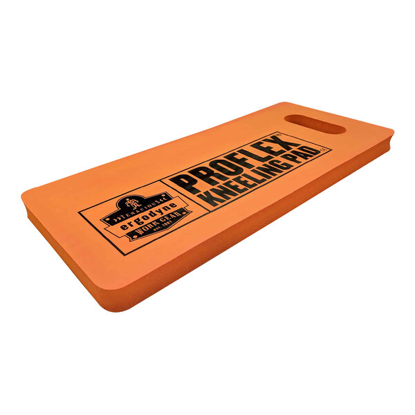 Ergodyne ProFlex 380 8" x 18" Orange Small Foam Kneeling Pad 18376 - 1 ...