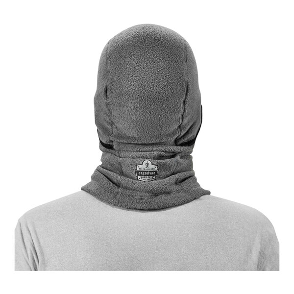 Ergodyne N-Ferno 6823 Gray Windproof Hinged Fleece Balaclava Face Mask ...