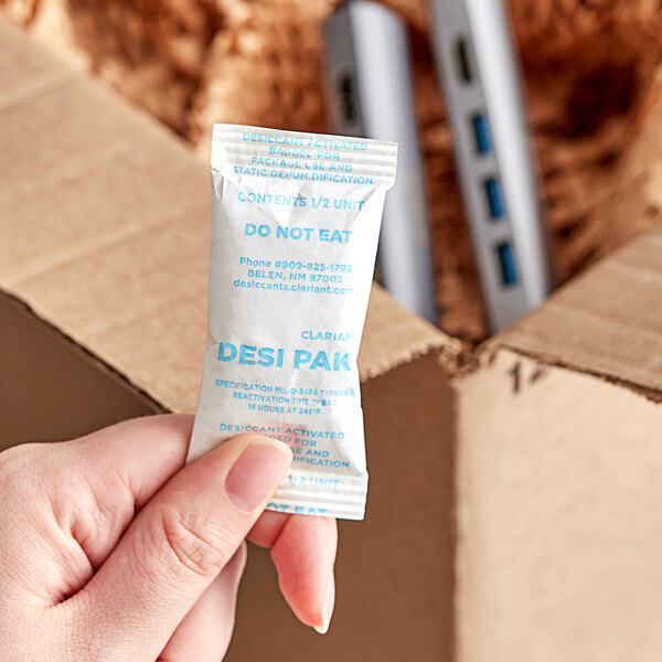 Clariant Desi Pak 1/2 Unit (16 Gram) Desiccant Bentonite Clay Packet ...