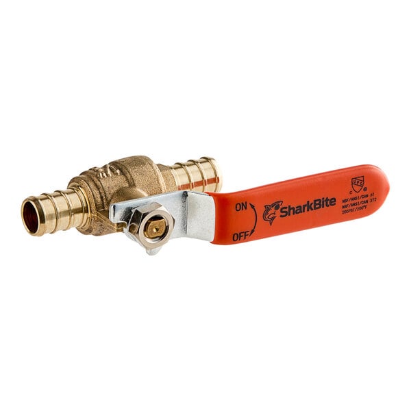 SharkBite™ 22461LF 1/2" x 1/2" Brass Crimp Ball Valve