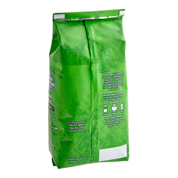 Green Mountain Coffee Roasters Dark Magic Whole Bean Coffee 18 oz. - 6/Case