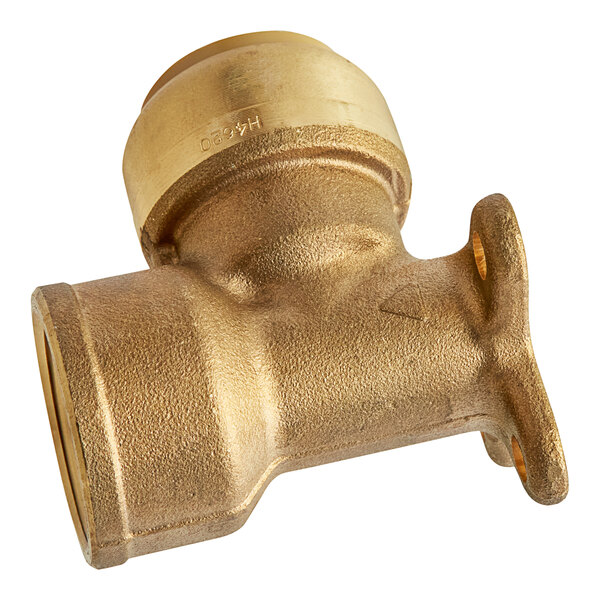 SharkBite Max™ UR340 3/4" x 3/4" Brass Push-To-Connect FNPT Drop Ear Elbow