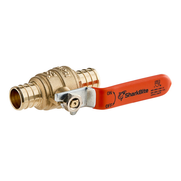 SharkBite™ 22462LF 3/4" x 3/4" Brass Crimp Ball Valve