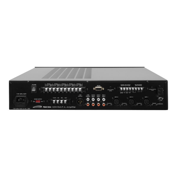 Speco Technologies PBM-A Series PA Mixer Amplifier with USB, SD, AM /FM ...