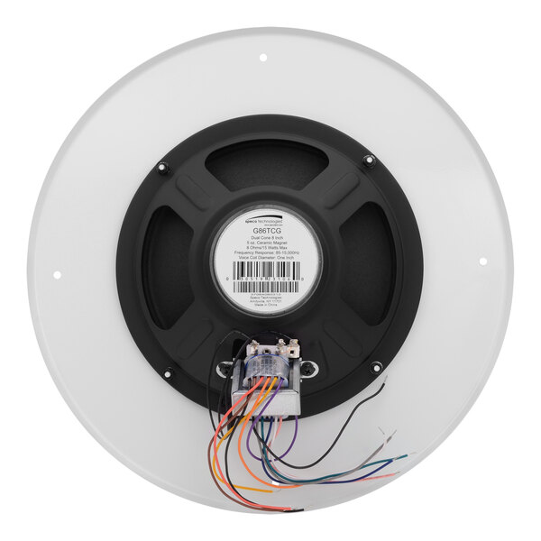 Speco Technologies 86 Series 8" White Classic Grille In-Ceiling Speaker ...