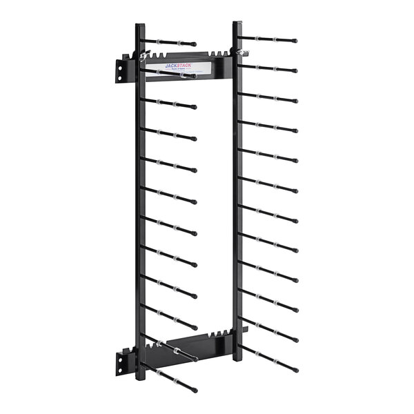 JackStack Wall-Mounted Plate Rack Holds 12 Plates JS012HW