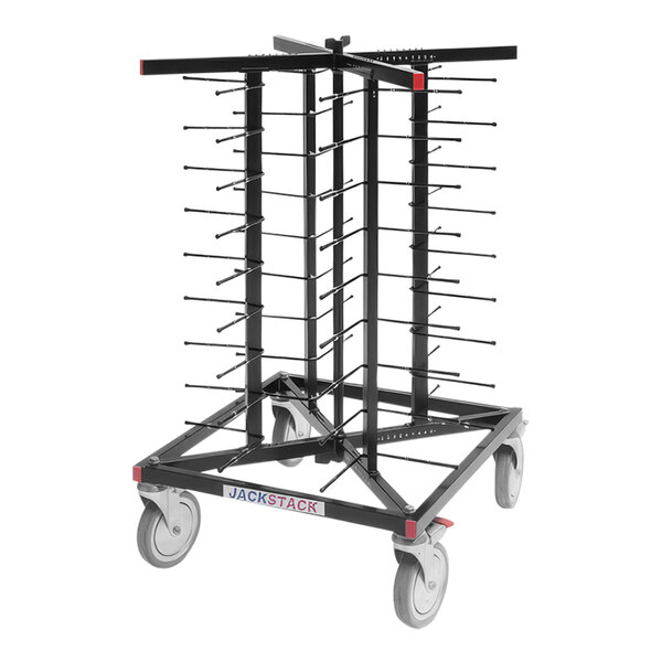 JackStack 36-Plate Mobile Plate Rack JS036F