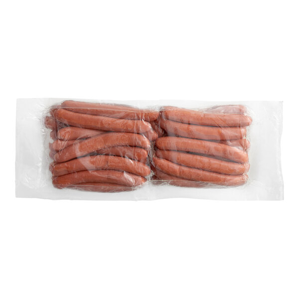 Sabrett 6 3/8" 8/1 Natural Casing Beef Frank - 40/Pack