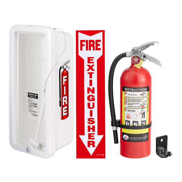 Badger Advantage ADV-550 5 lb. Dry Chemical Untagged Rechargeable Fire ...