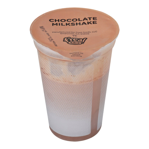 f'real Made to Order Chocolate Milkshake 10 fl. oz. - 12/Case