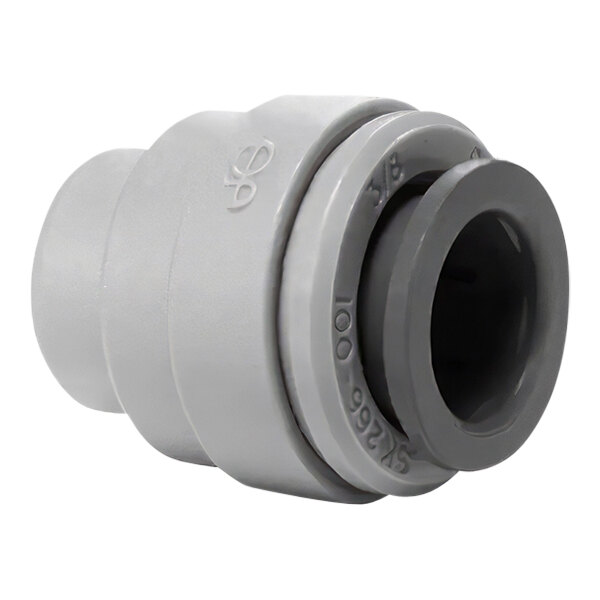 John Guest® PI4608S 1/4" Gray Acetal Push-To-Connect End Cap