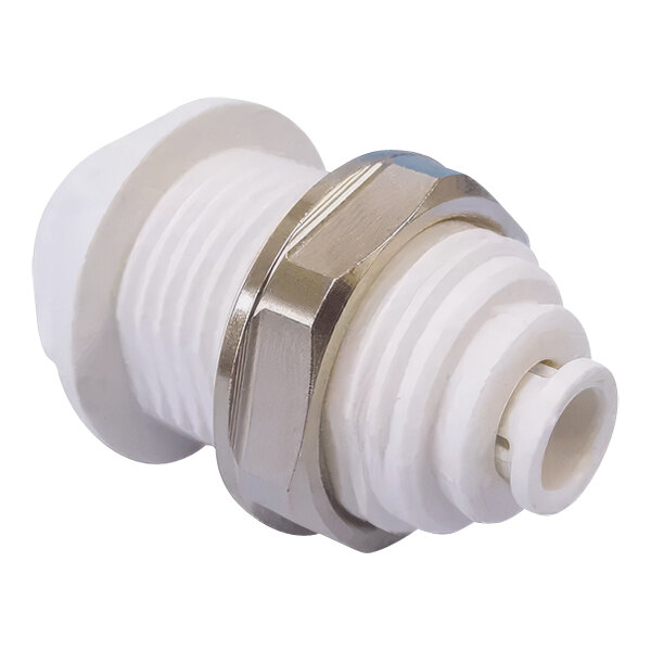 John Guest® PP121208W 3/8" x 1/4" White Polypropylene Push-To-Connect ...