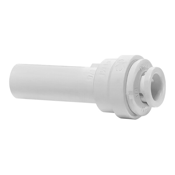 John Guest® PP061612W 1/2" x 3/8" White Polypropylene Push-To-Connect ...