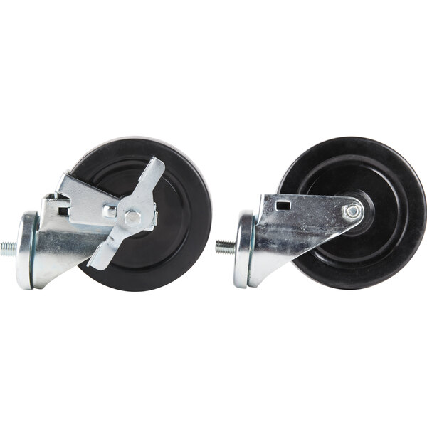 Traulsen CASTER-5SET4 6" Swivel Casters for 27", 32", and 48" U-Series ...