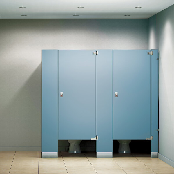 ASI Accurate Partitions Solid Plastic HDPE Stall Partition