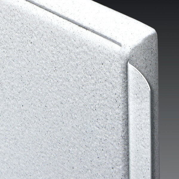 ASI Accurate Partitions Integrated Privacy Powder-Coated Steel Stall ...