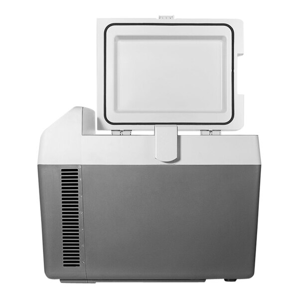 Summit Appliance SPRF26 Accucold .88 Cu. Ft. Gray / White DC-Powered ...