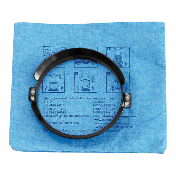 Stanley 20-1100 Reusable Blue Poly Cloth Filter with Clamp Ring for ...
