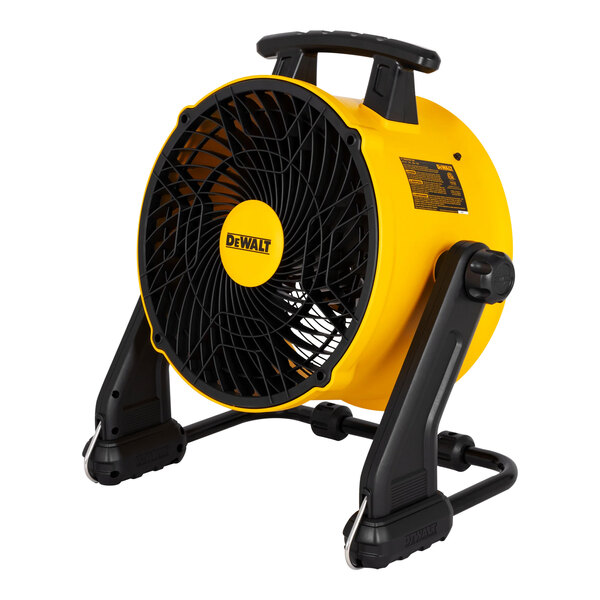 DeWalt 16" Yellow / Black 3-Speed 360-Degree Tilt Portable Tabletop ...