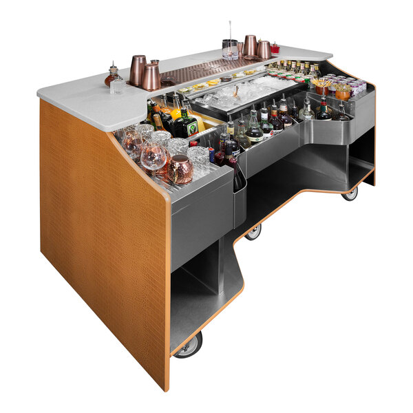 Perlick MOBS-66LE Signature Limited Edition 70" Portable Bar with Ice ...