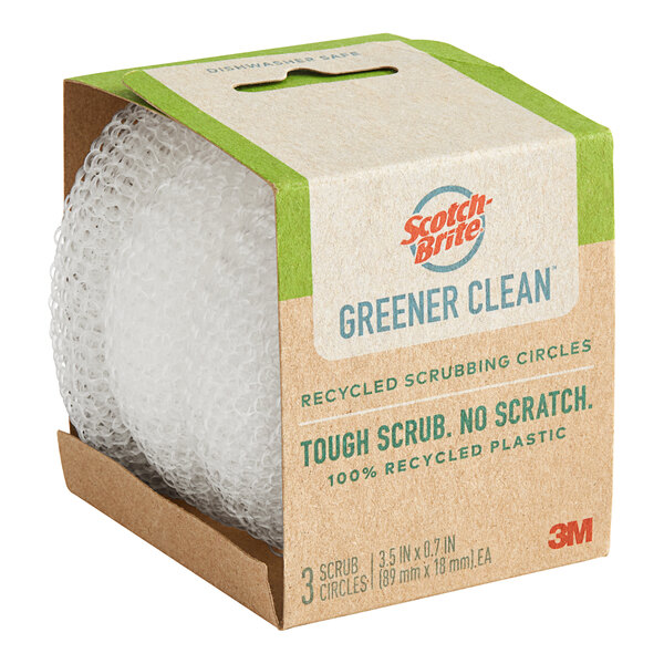 3M Scotch-Brite™ Greener Clean 7100282851 Non-Scratch Recycled ...