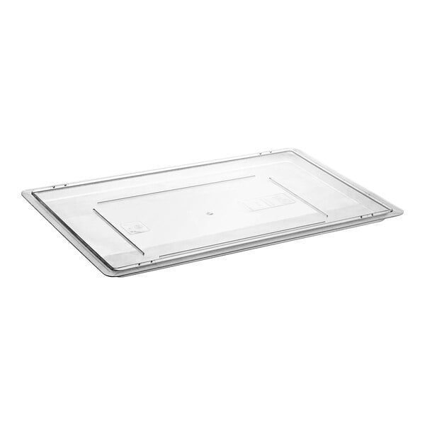 Choice 26" x 18" Clear Polycarbonate Food Storage Box Lid