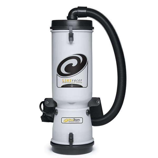 ProTeam 100277 10 Qt. LineVacer Backpack Vacuum Cleaner with HEPA ...