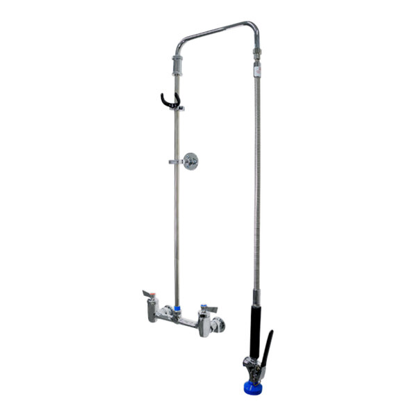 Fisher 90450 Wall-Mount Swivel Pre-Rinse Faucet with 12" Wall Bracket ...