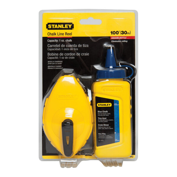 Stanley Chalk Box Set with 4 oz. Blue Chalk and Reel 47-442
