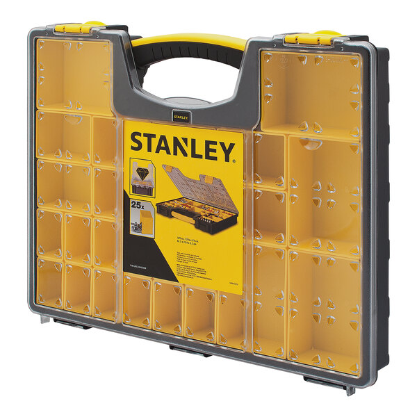 Stanley 16 1/4" x 13 1/2" x 2 3/16" Yellow / Black Professional Tool ...