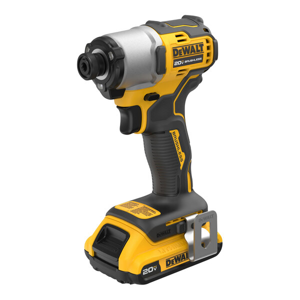 DeWalt 20V MAX 1/4" Cordless Brushless Impact Driver Kit with ...