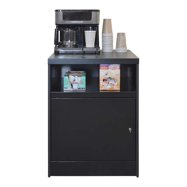 All State Manufacturing 23 1/4" x 19" x 32" Coffee Stand with Shelf ...