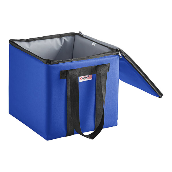 Sterno Customizable 14 1/2" x 14 1/2" x 14" Small Royal Blue Nylon ...