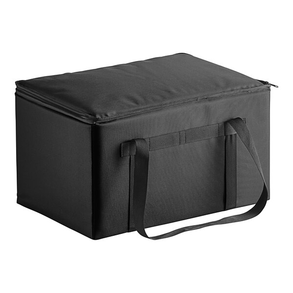 Sterno Customizable 24" x 16" x 14" Large Black Nylon Insulated ...