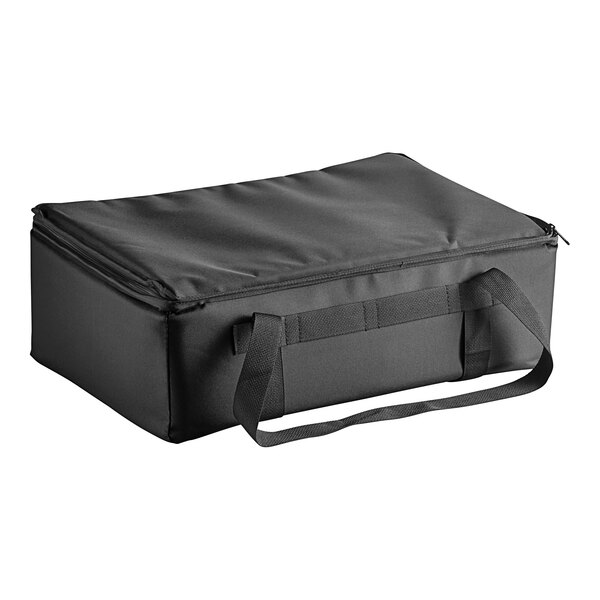 Sterno Customizable 24" x 16" x 8" Medium Black Nylon Insulated ...