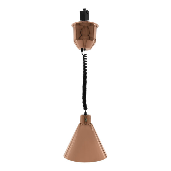 Hanson Heat Lamps 400-RET-COP-TKF-120V Retractable Cord Ceiling Mount ...