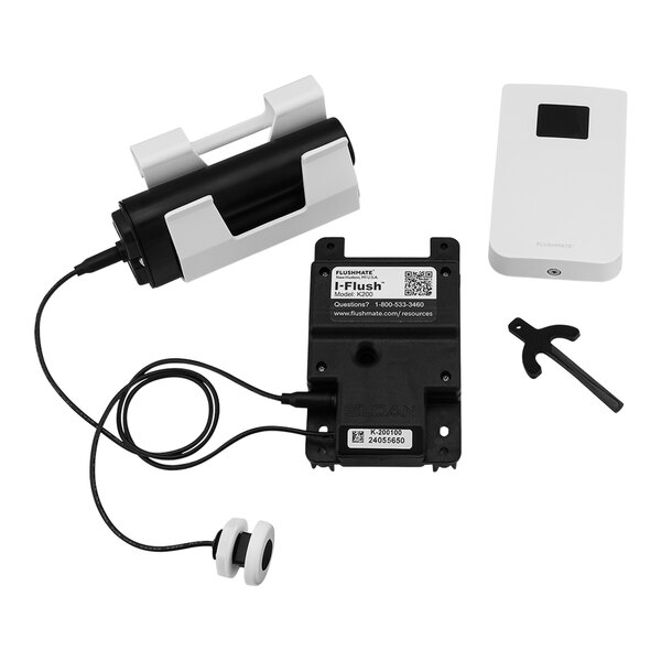 Flushmate K-200100 I-Flush On-Wall Sensor System with White Trim for ...